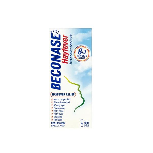 Beconase Hayfever Non-Drowsy Nasal Spray 180 Sprays Beconase Hayfever Non-Drowsy Nasal Spray 180 Sprays